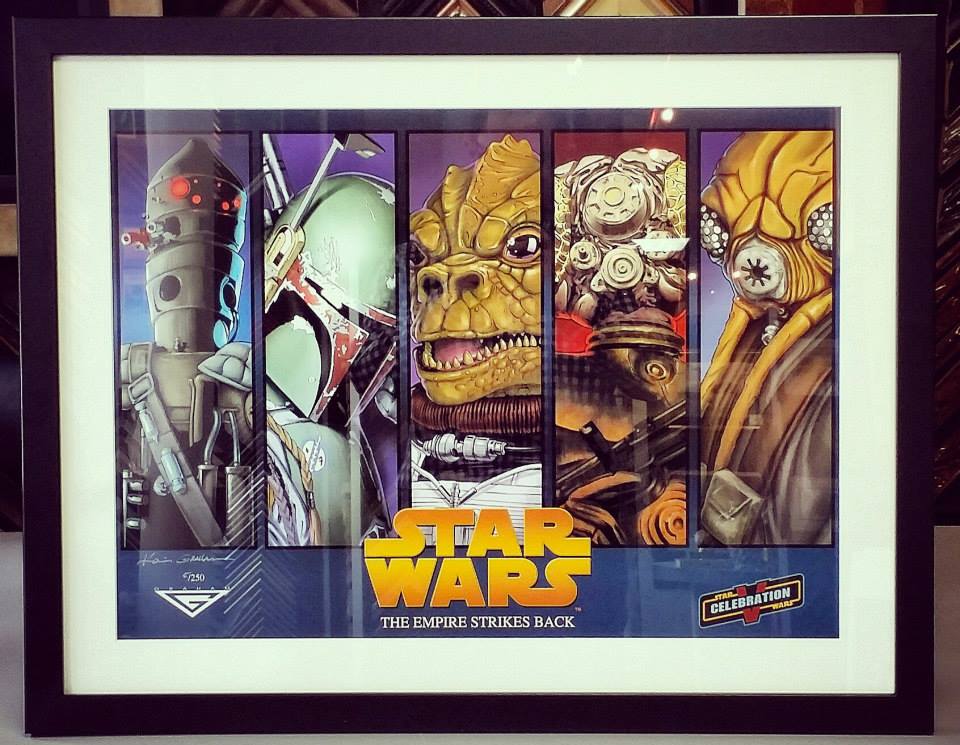 Star Wars Art Framing Denver – 5280 Custom Framing