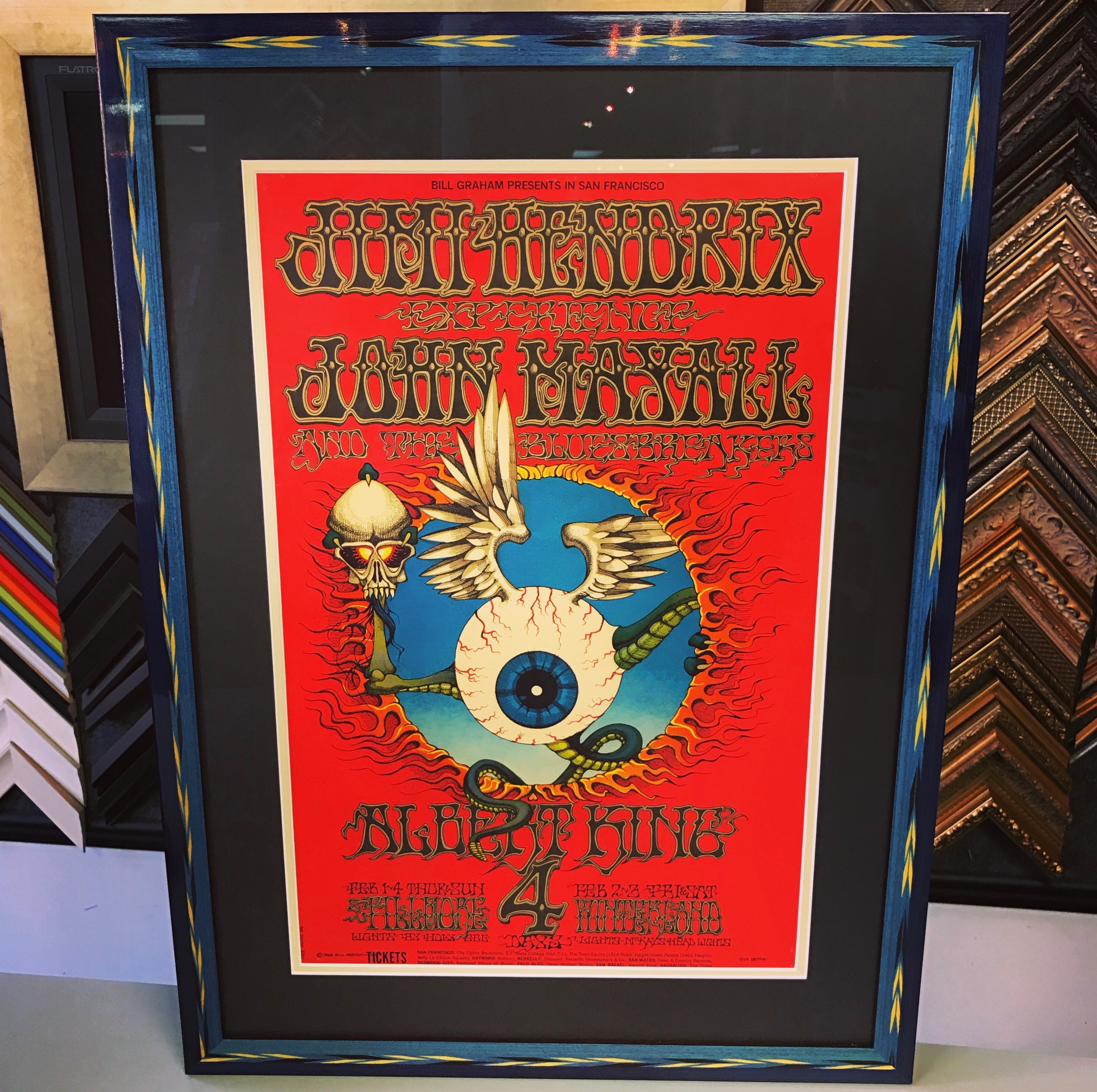 Concert Poster Framing Denver – 5280 Custom Framing