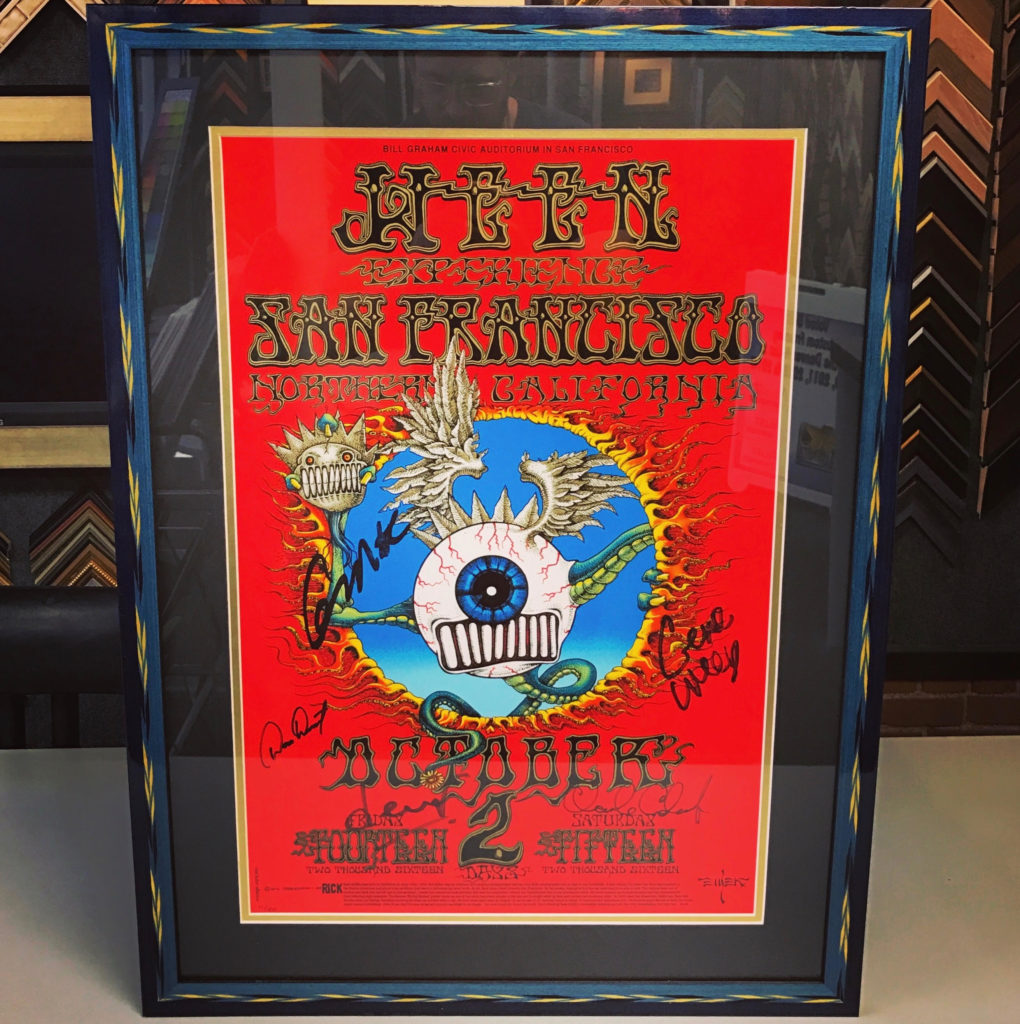 Custom Framed Concert Posters Denver – 5280 Custom Framing