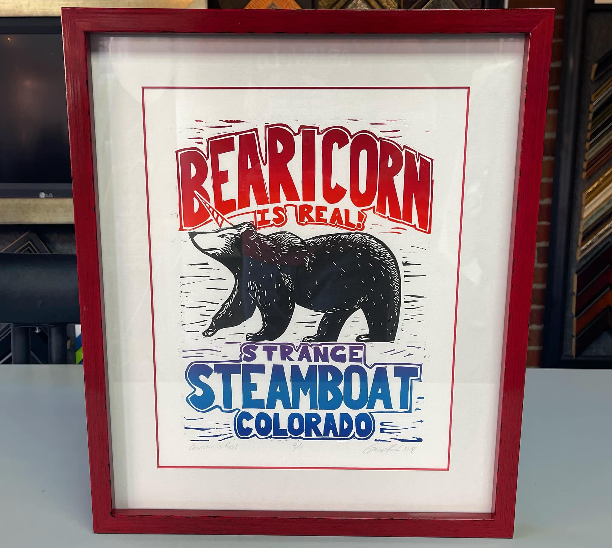 Bearicorn Is Real | Strange Steamboat, CO – 5280 Custom Framing
